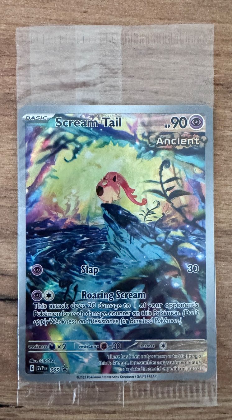 Scream Tail Sealed ETB Promo SVP 065 OVP (2) (Neu und originalverpackt ...