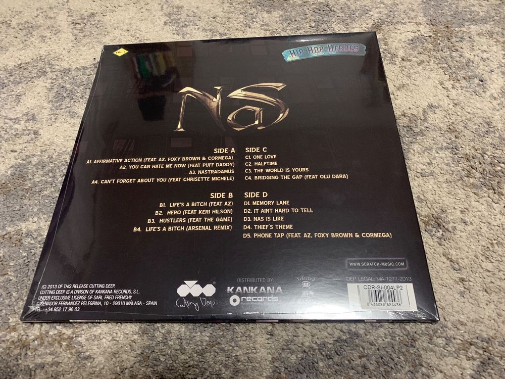 Nas - hipp hop heroes Instrumentals vol.1, Dpl Vinyl (Gebraucht) in ...