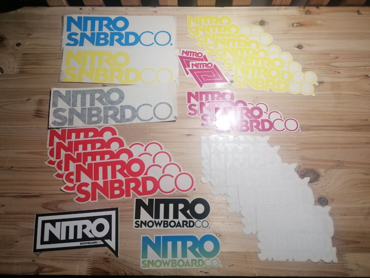 Nitro Snowboard Sticker Set, viele verschiedene! (Neu (gemäss ...
