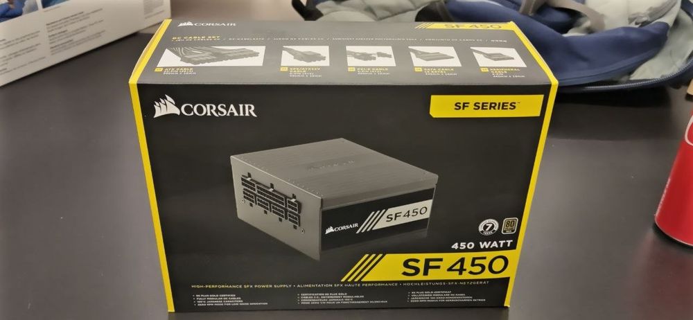 Corsair SF 450 Netzteil 450 Watt SFX Netzteil für mini PC (Gebraucht ...