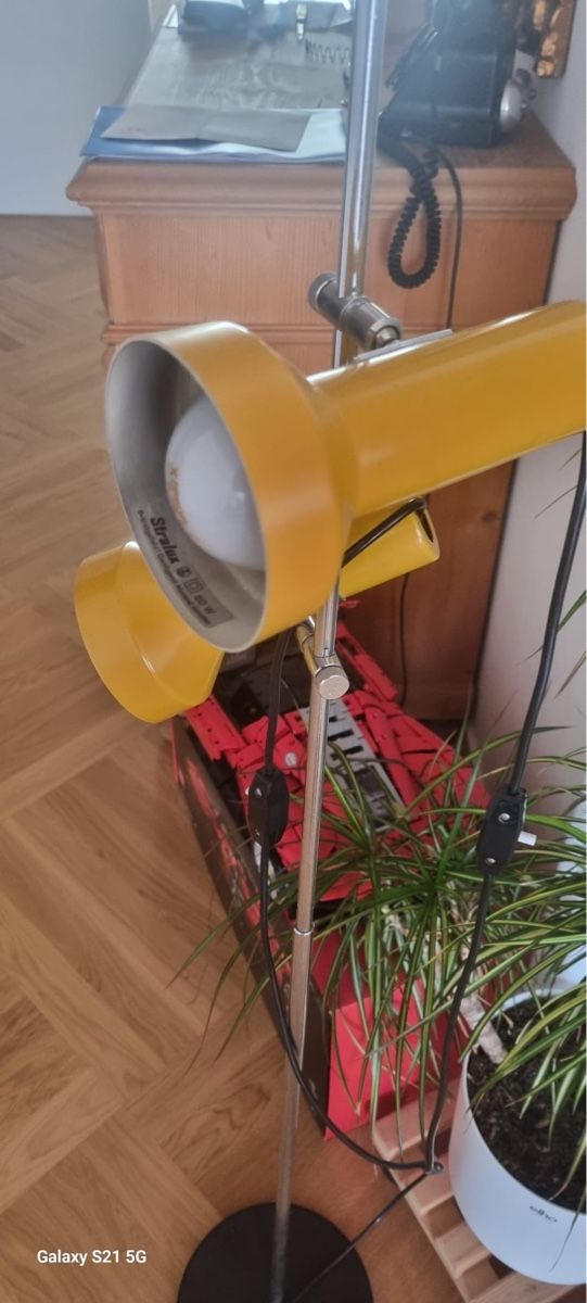 Vintage Stehlampe mit 2 Spots – verstellbar – Retro / Mid-Ce (Gebraucht ...