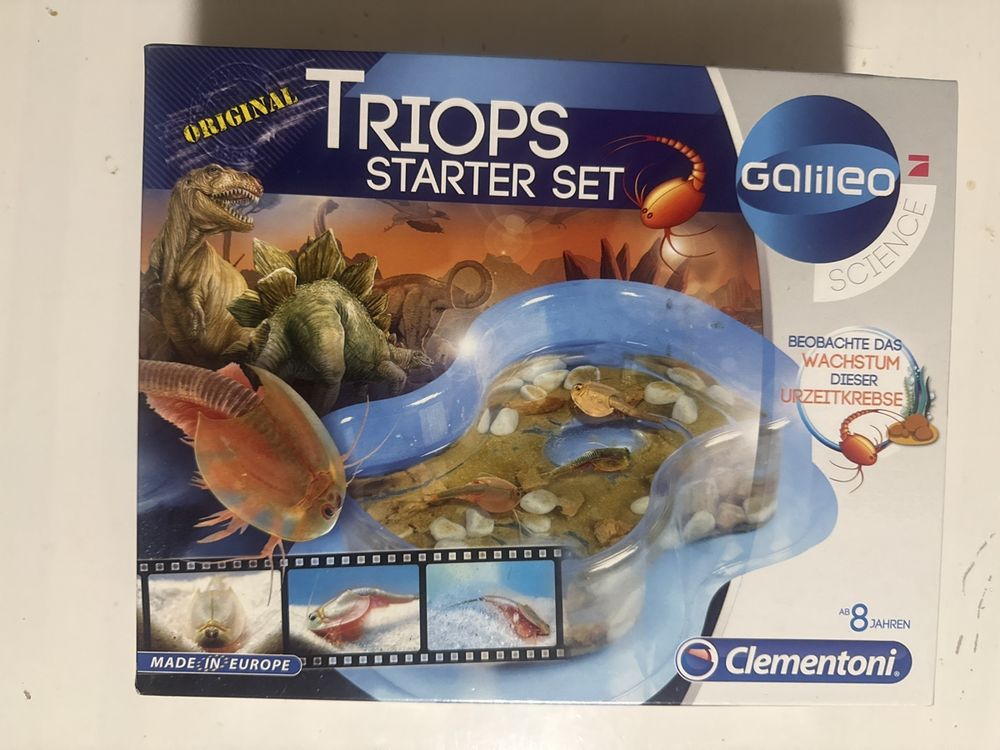 Triops Starter Set Galileo Science - Hatch Prehistoric Pets! (Neu und ...