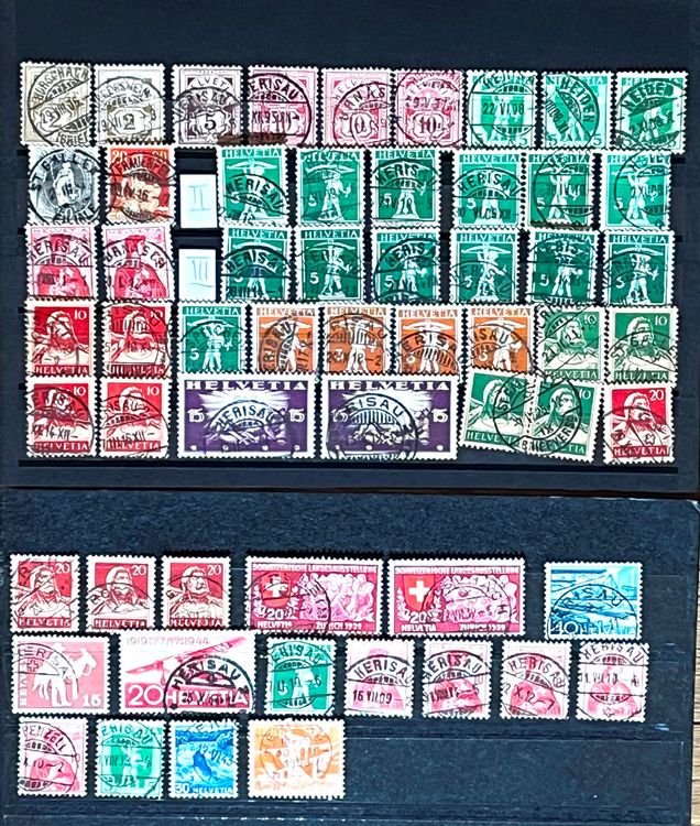 Sammlung mit schönen Stempeln Ost-CH, Appenzell AR / Herisau | Kaufen auf Ricardo