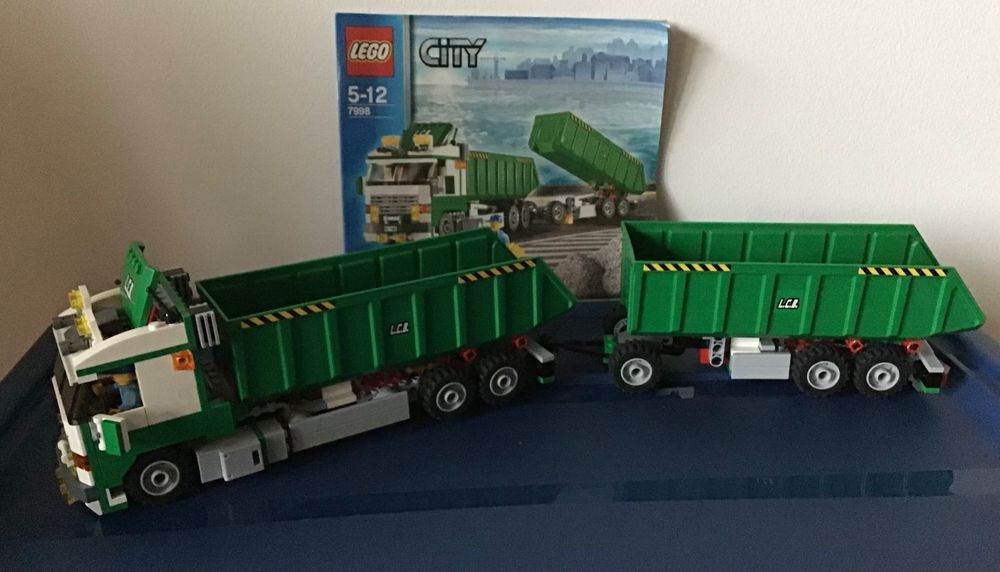 Lego Lkw Mit Anhanger