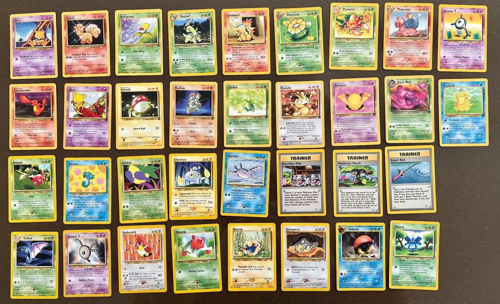 Pokemon sammlung Karten old set ENG ab 1.- (Gebraucht) in Losone für CHF 10 – mit Lieferung auf ...