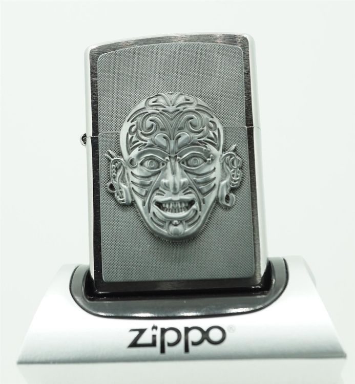 ZIPPO® MAYAN MASK-Heavy-3D-2021-UNGZ | Kaufen auf Ricardo