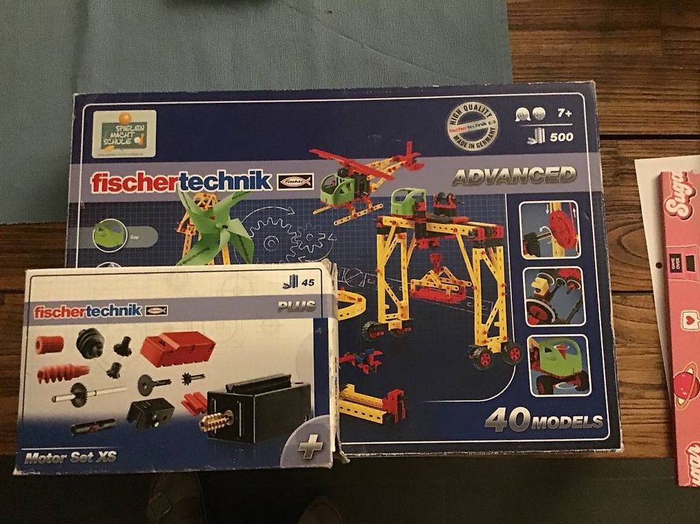 Fischer Technik Set Universal 3 + Motor Set XS NEU (Gebraucht) in St ...