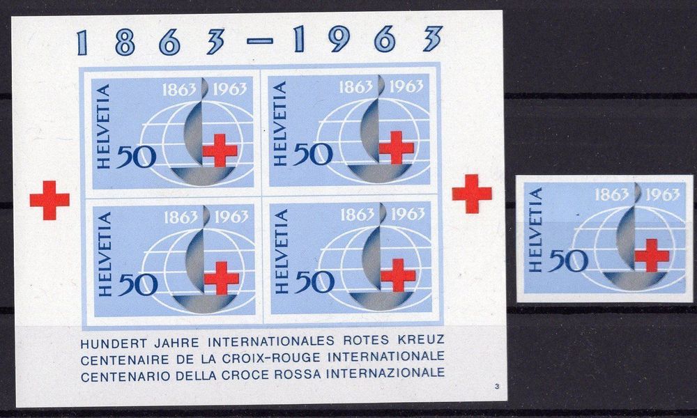 R4608 / Centen. de la Croix-Rouge 1963 | Kaufen auf Ricardo