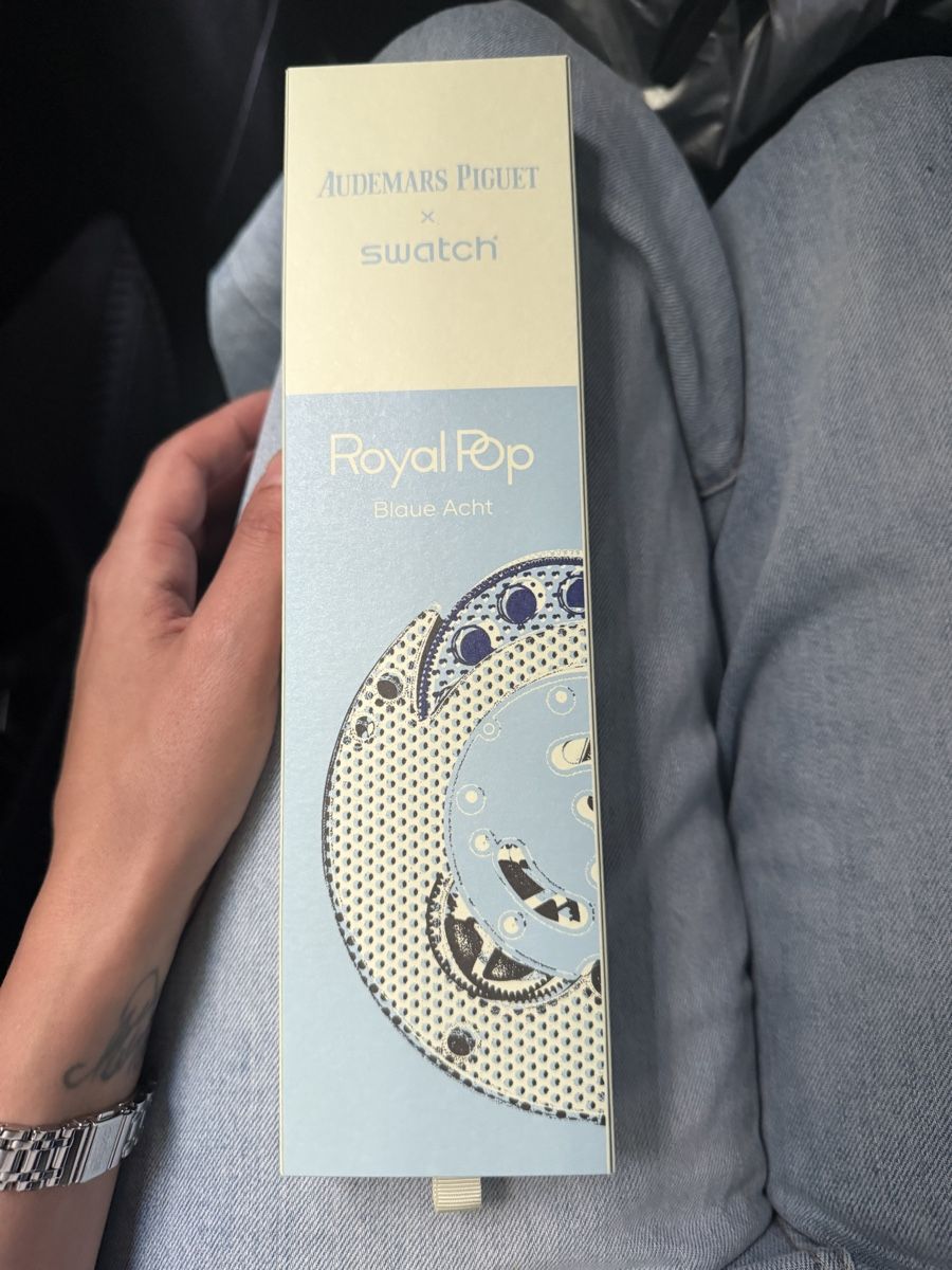 Swatch x Audemars Piguet Royal Pop Blaue Acht, Neu! (Neu und ...