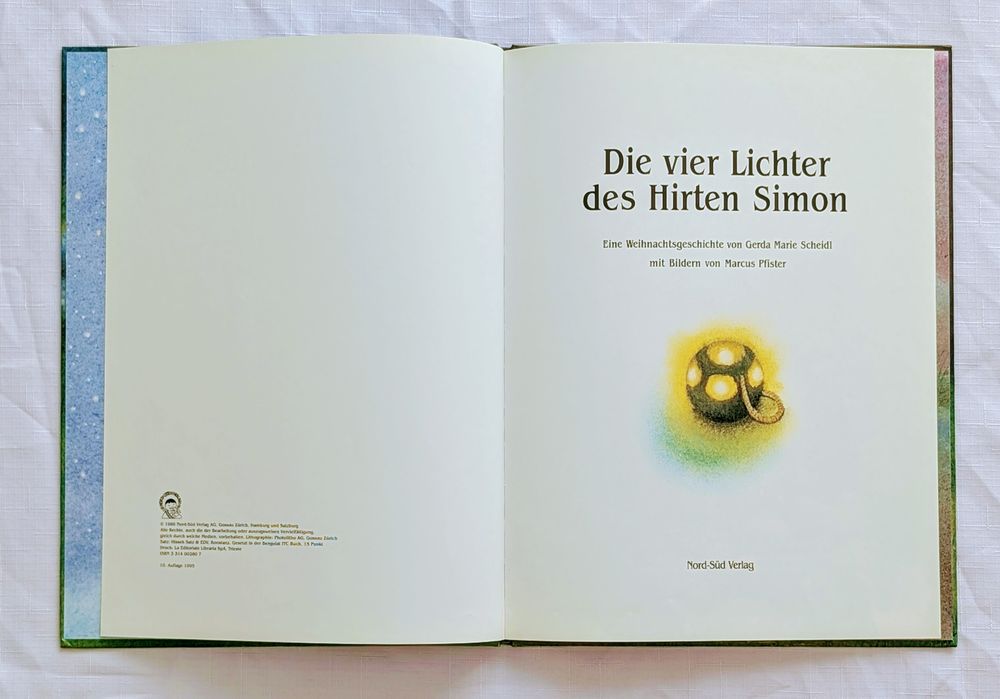 Die vier Lichter des Hirten Simon - Marcus Pfister (Neu (gemäss ...