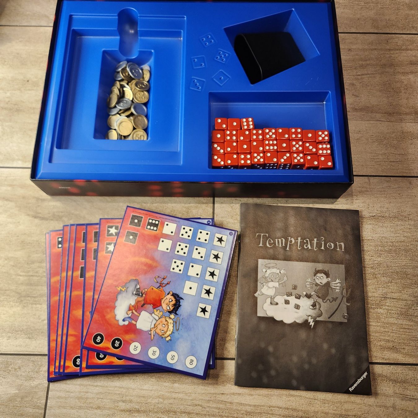 Ravensburger Temptation Spiel - Engel & Bengel Komplett (Gebraucht) in ...