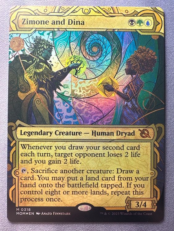 Zimone and Dina FOIL Variant 0318 March of the Machine | Kaufen auf Ricardo