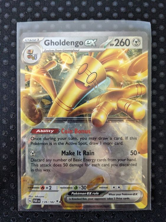 Pokémon Paradox Rift - Gholdengo EX 139/182 ( EN ) | Kaufen auf Ricardo