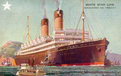 WHITE STAR LINE TRIPLE-SCREW S.S. "REGINA" (Gebraucht) in Zürich für ...