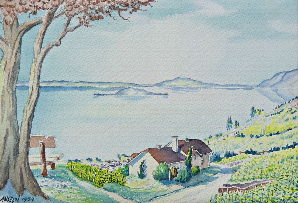 Aquarell von Jakob Th. Anselmi 1885-1974 (Neu (gemäss Beschreibung)) in Ostermundigen für CHF 30 ...