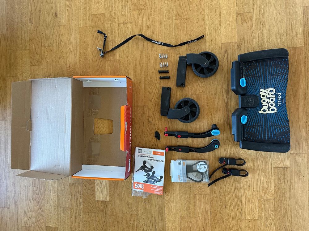 Lascal Buggy Board Maxi + zusätzliches, neues Connector Kit (Gebraucht) in Zürich für CHF 21 ...