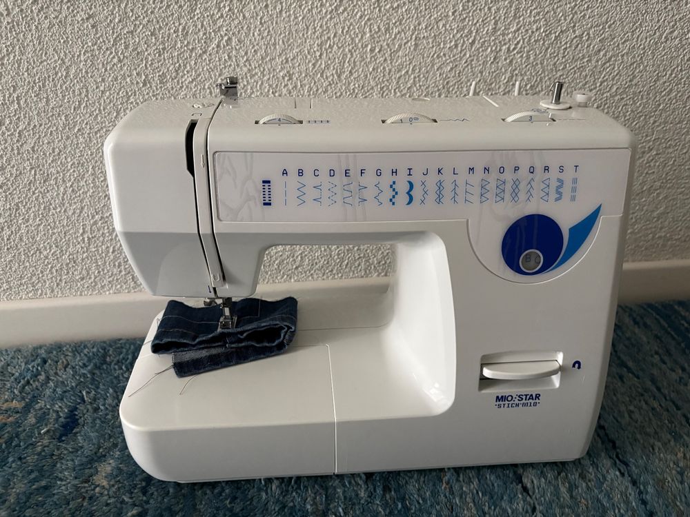MIO-STAR Nähmaschine M10 Stich - ideal für Anfänger! (Gebraucht) in ...