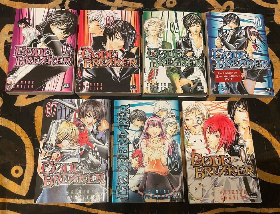 Manga Shônen Code Breaker tomes 1 à 7 (D'occasion) à Viganello pour CHF ...