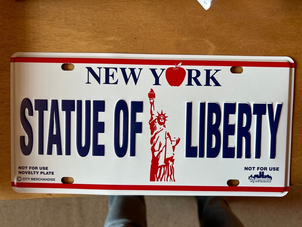 New York Statue of Liberty Plate | Kaufen auf Ricardo