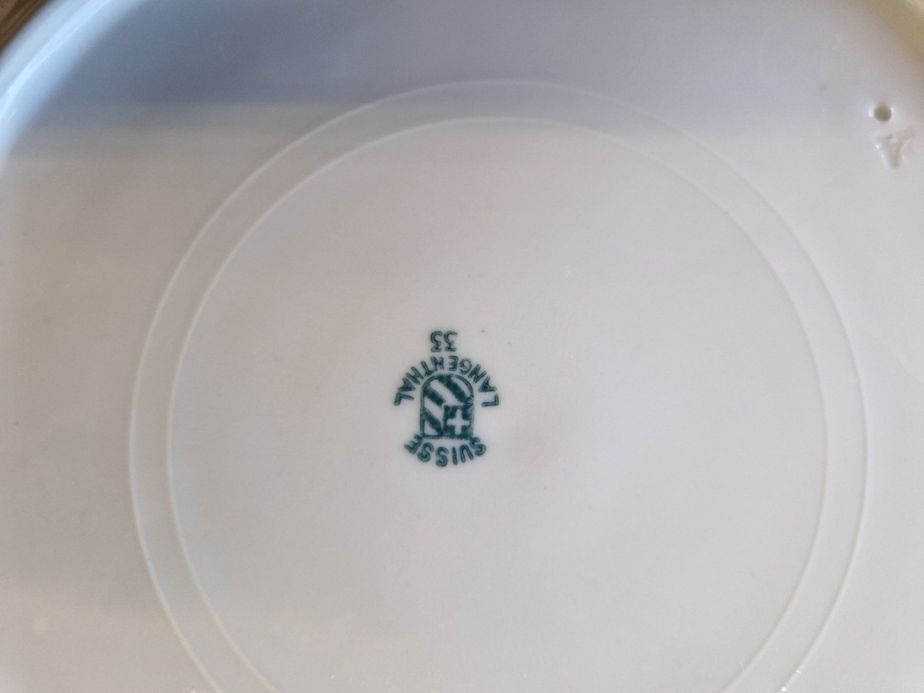 Langenthal Porzellan Kinderteller 1960 Modèle déposé 19cm (Gebraucht ...