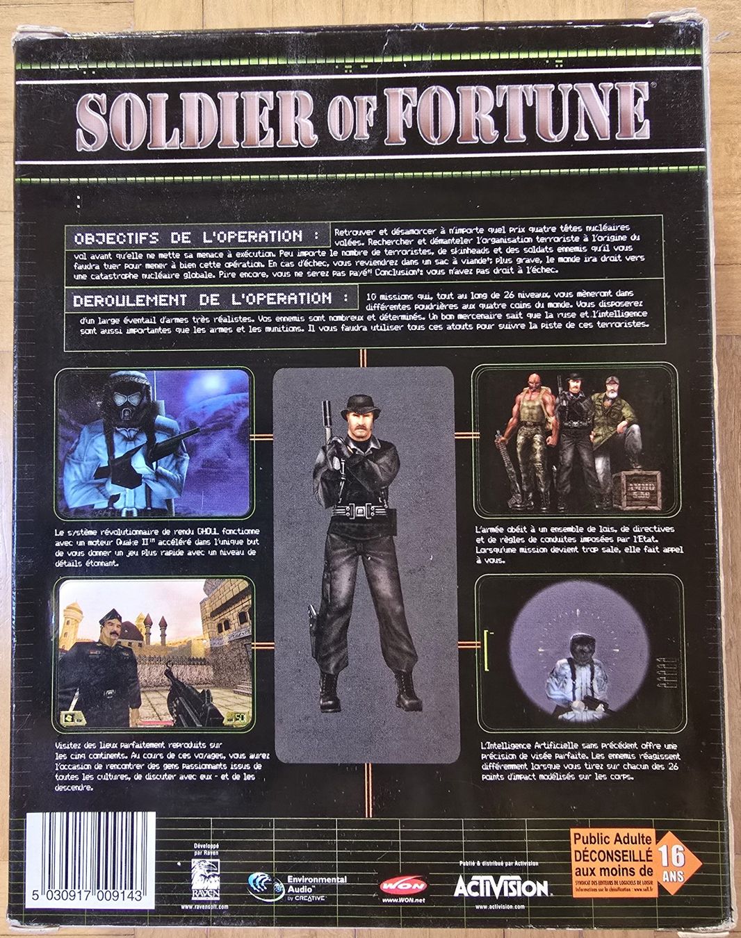 PC Big Box : Soldier Of Fortune (D'occasion) à Froideville pour CHF 59. ...