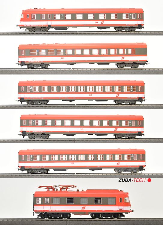 Kleinbahn Rh 4010 "Transalpin" 6tlg H0 GS Dummy ohne OVP (Gebraucht) in ...