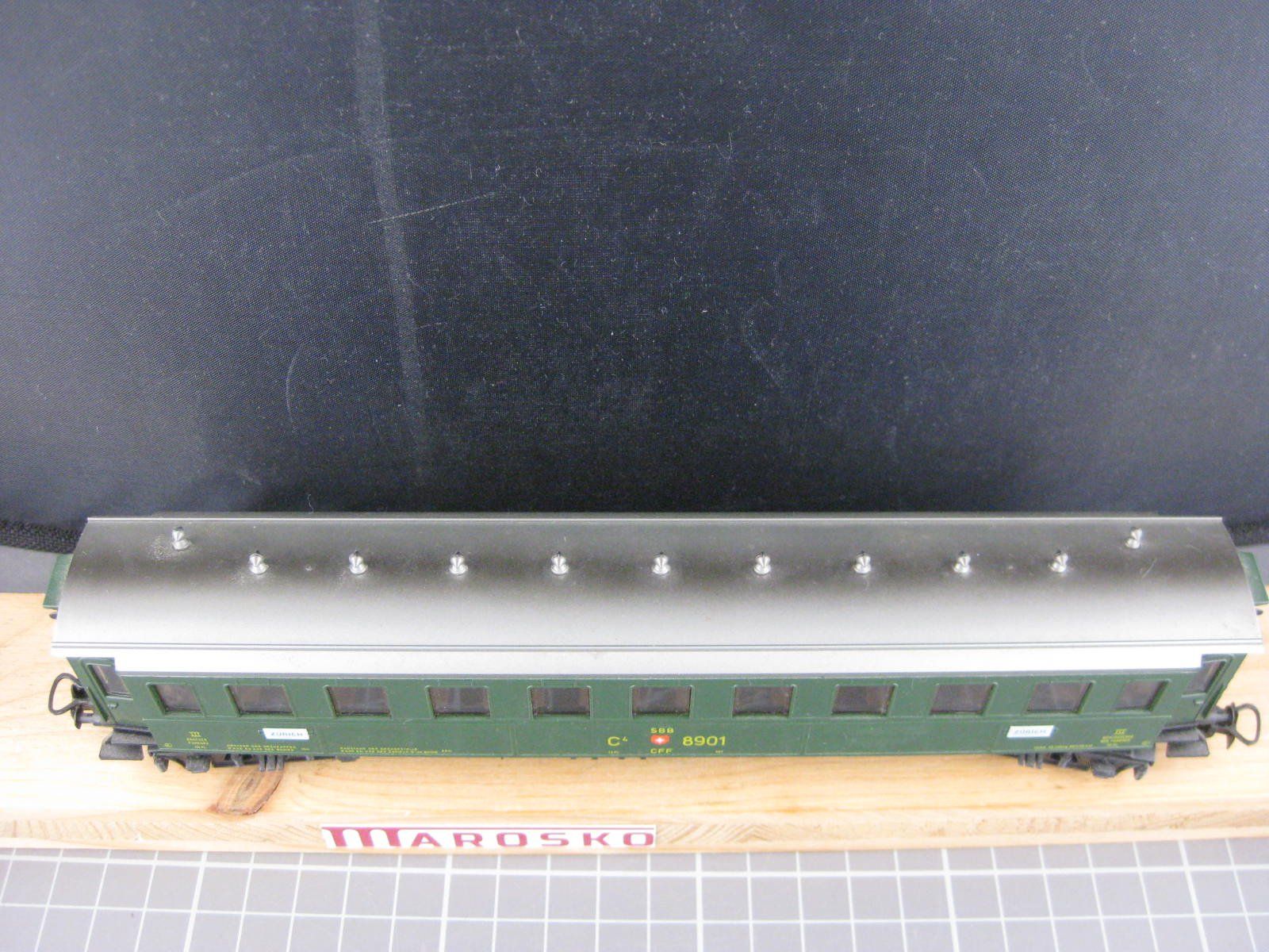 Märklin 4138 SBB Oldtimer Personenwagen C4 8901, mit OVP, . (Gebraucht ...