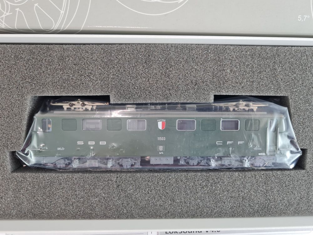 HAG 11503-32 Lokomotive Ae 6/6 SBB "Payerne" Sound H0 1:87 (Neu (gemäss Beschreibung)) in ...