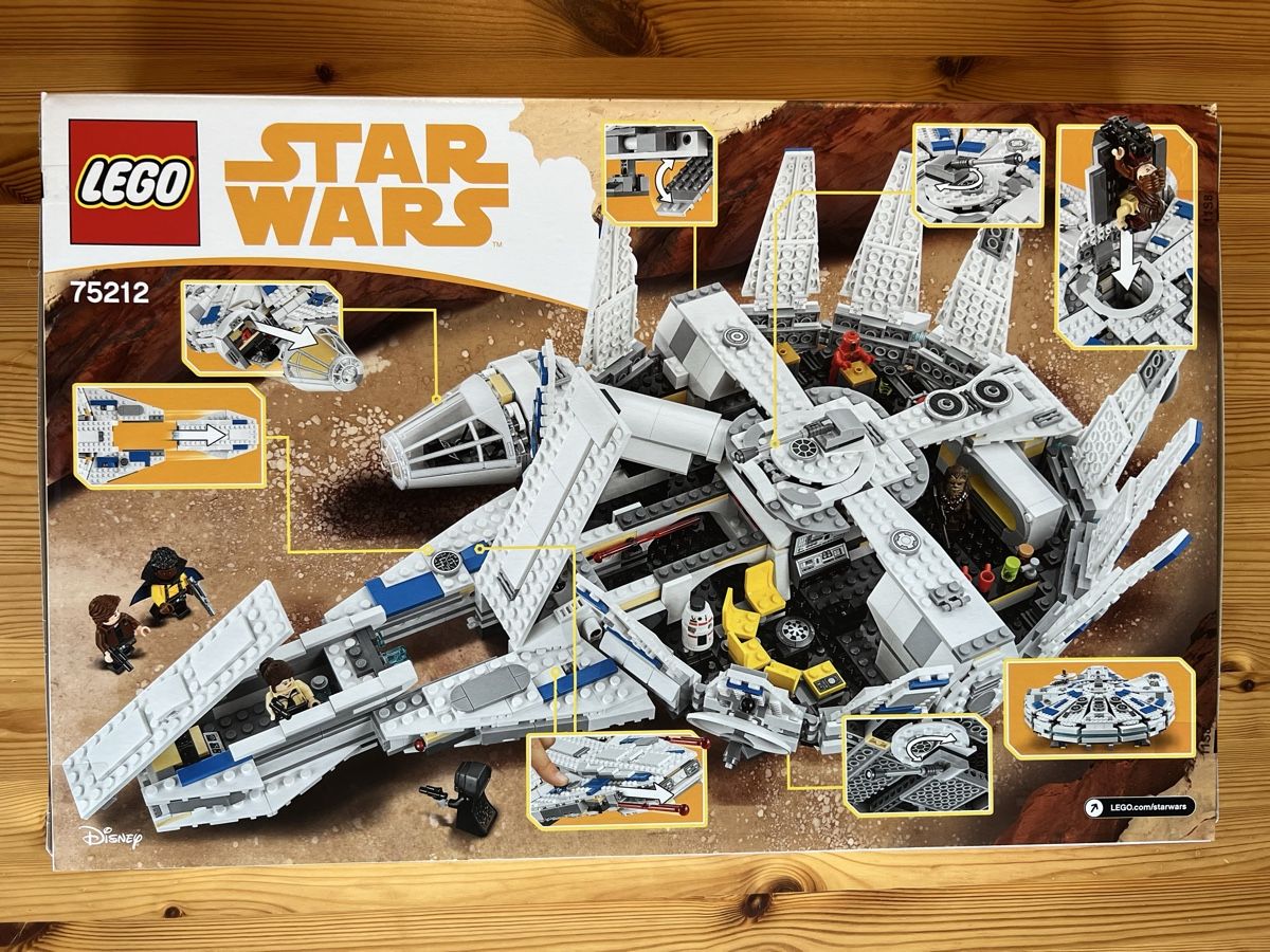 LEGO STAR WARS 75212 Kessel Run Millennium Falcon - NEU! (Neu und ...