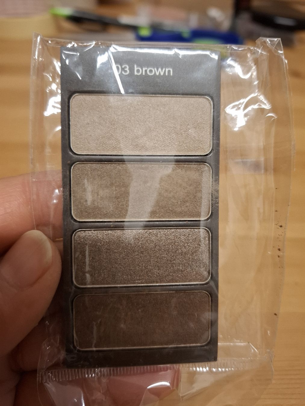 Palette ombretti Clarins Ombre 4 Couleurs 03 brown (Nuovo (secondo la ...