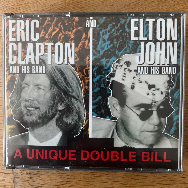 Eric Clapton, Elton John - A Unique Double Bill / 2 CD 1992 (Gebraucht ...