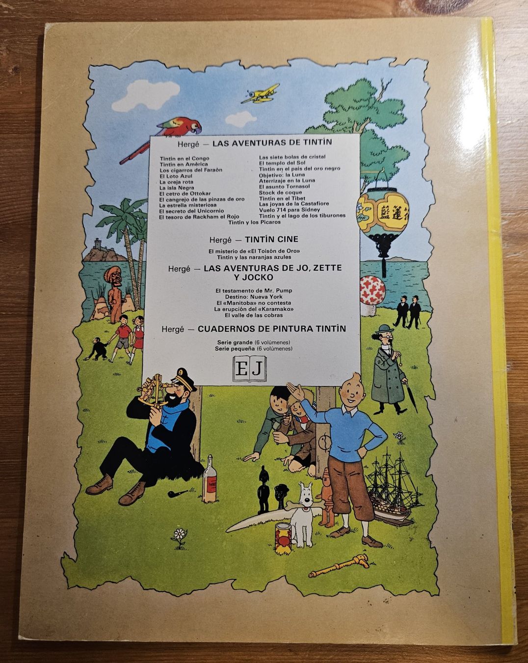 Tintín (Las Aventuras de) La isla negra TBE ( en espagnol ) (D'occasion ...