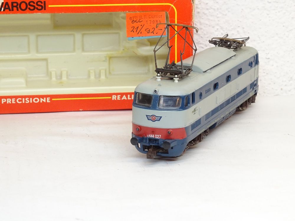 Rivarossi 1454 E Lok, FS E444 027 Tartaruga, H0, GS/DC,OVP (Gebraucht) in Wohlen für CHF 50 ...