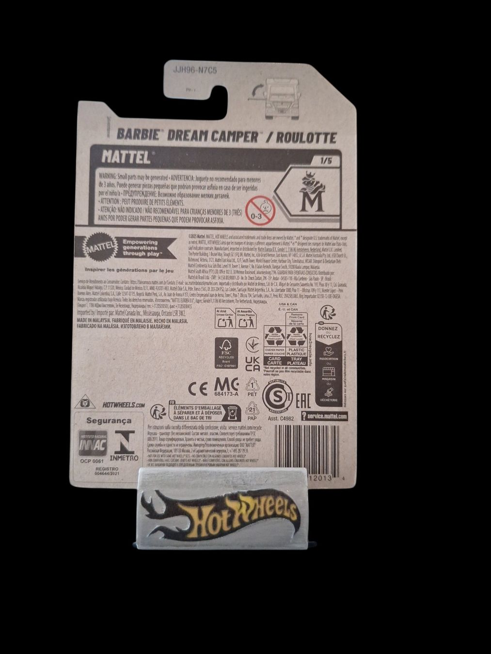 Hot Wheels Mattel 2026 Barbie Dream Camper 1/5 L (Neu und ...