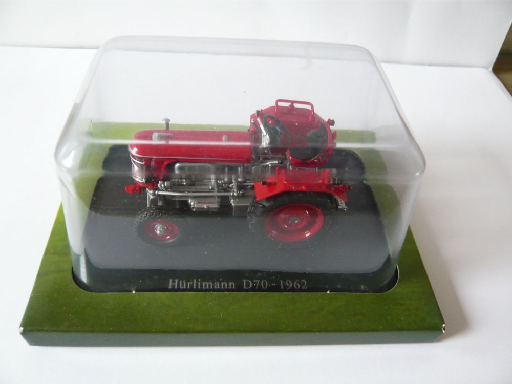 TRACTEUR HÜRLIMANN D70 - 1962 1:43 (Neu und originalverpackt) in Echallens für CHF 20 – mit ...