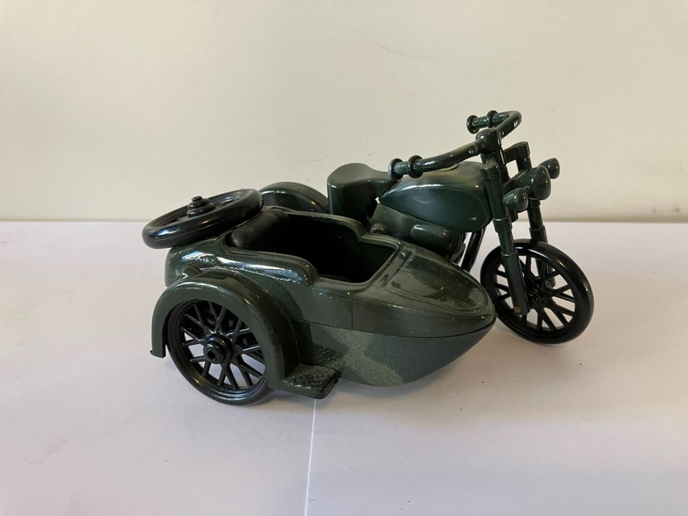 Militär Motorrad mit Beiwagen, Modellfahrzeug, ca. 12cm lang | Kaufen ...