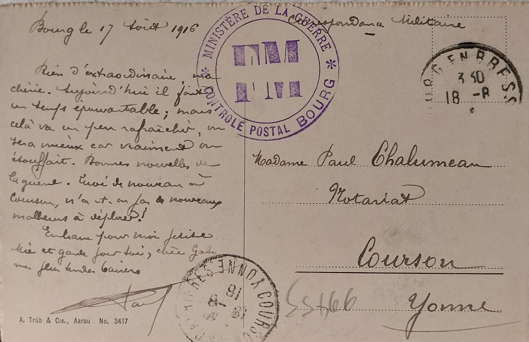 DAVOS - Sanatorium Davos-Platz - 1916 (D'occasion) à Delémont pour CHF ...