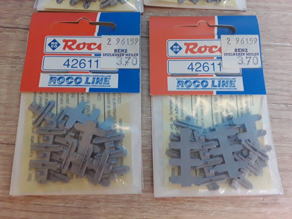 Modellbahn Roco 42611 _ Isolier Schienenverbinder _ Spur H0 (Neu ...