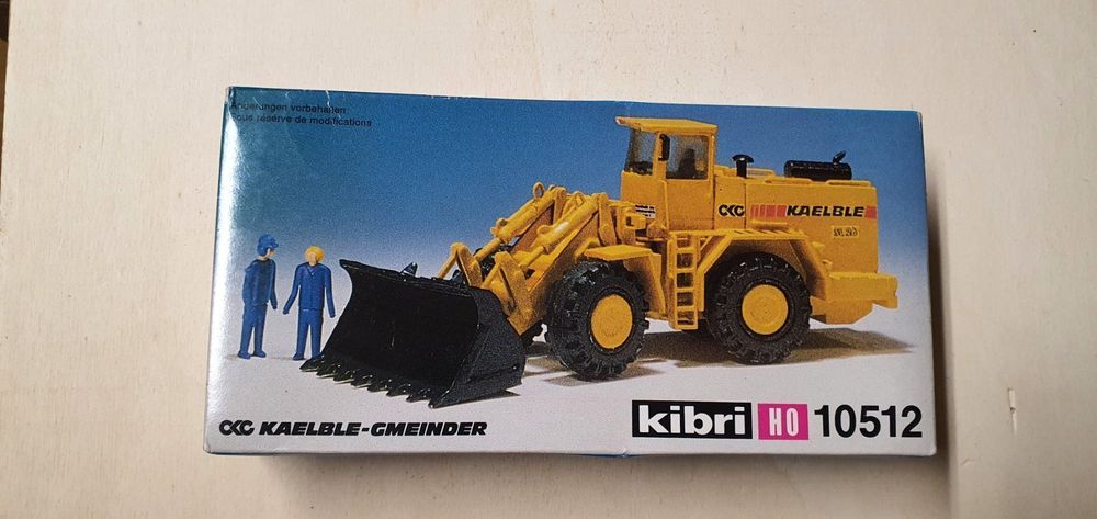 Kibri 10512 - Kaelble-Gmeinder Radlader H0 (Neu (gemäss Beschreibung ...