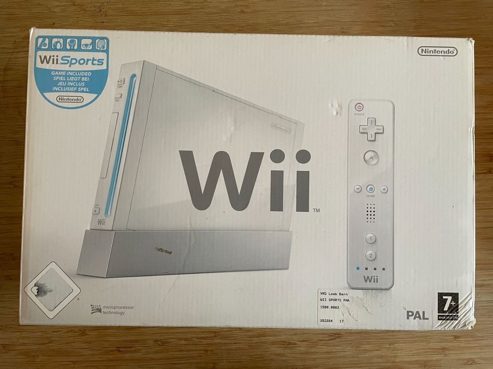 Nintendo Wii mit Box (Gebraucht) in Dotzigen für CHF 22 – mit Lieferung ...