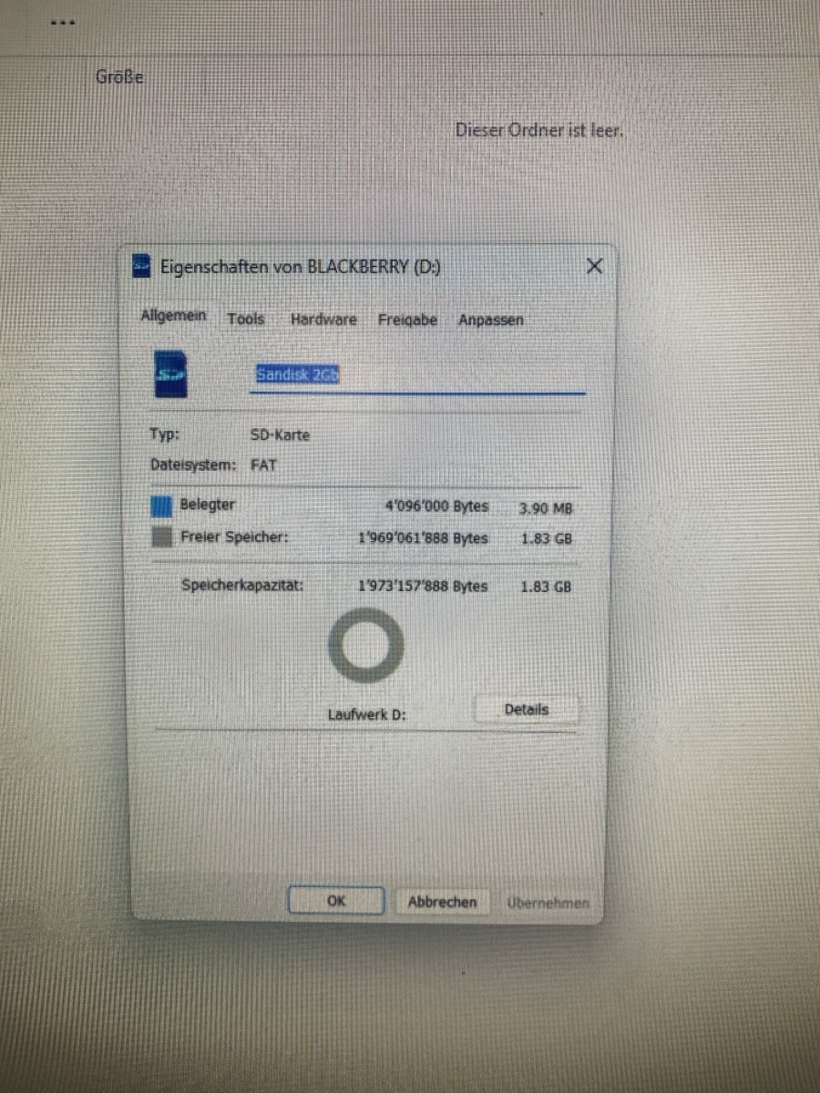 SanDisk MicroSD 2GB - Ideal für ältere Geräte, neuwertig! (Gebraucht ...