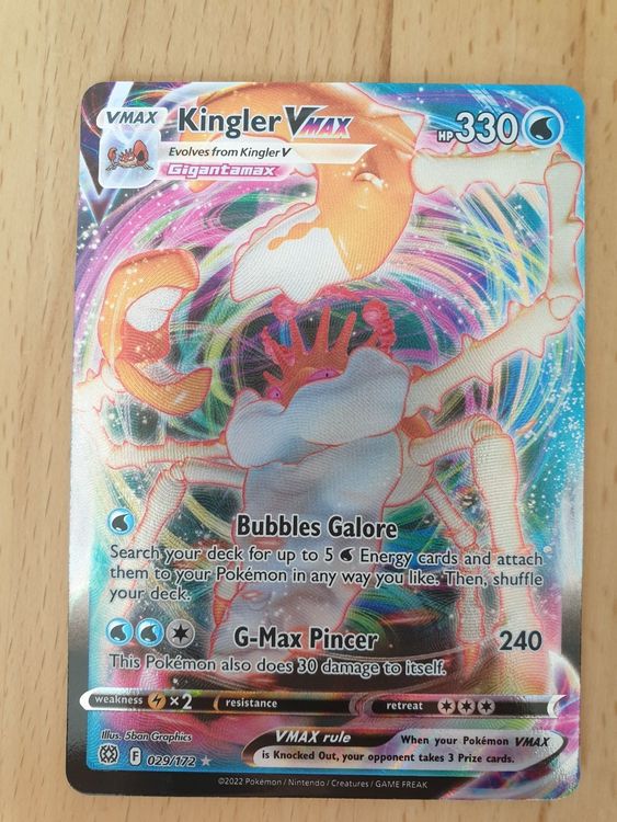 Kingler VMAX Brilliant Stars (Neu (gemäss Beschreibung)) in Winterthur ...