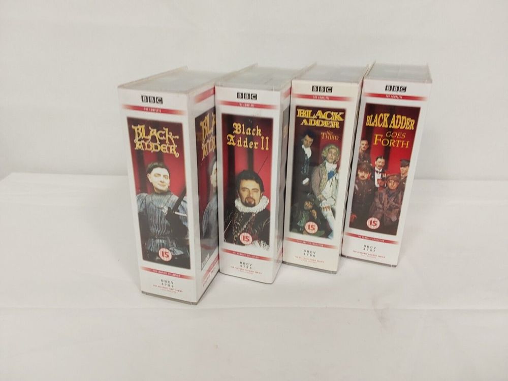 Black Adder, komplette VHS-Sammlung der vier Jahreszeiten (Gebraucht ...