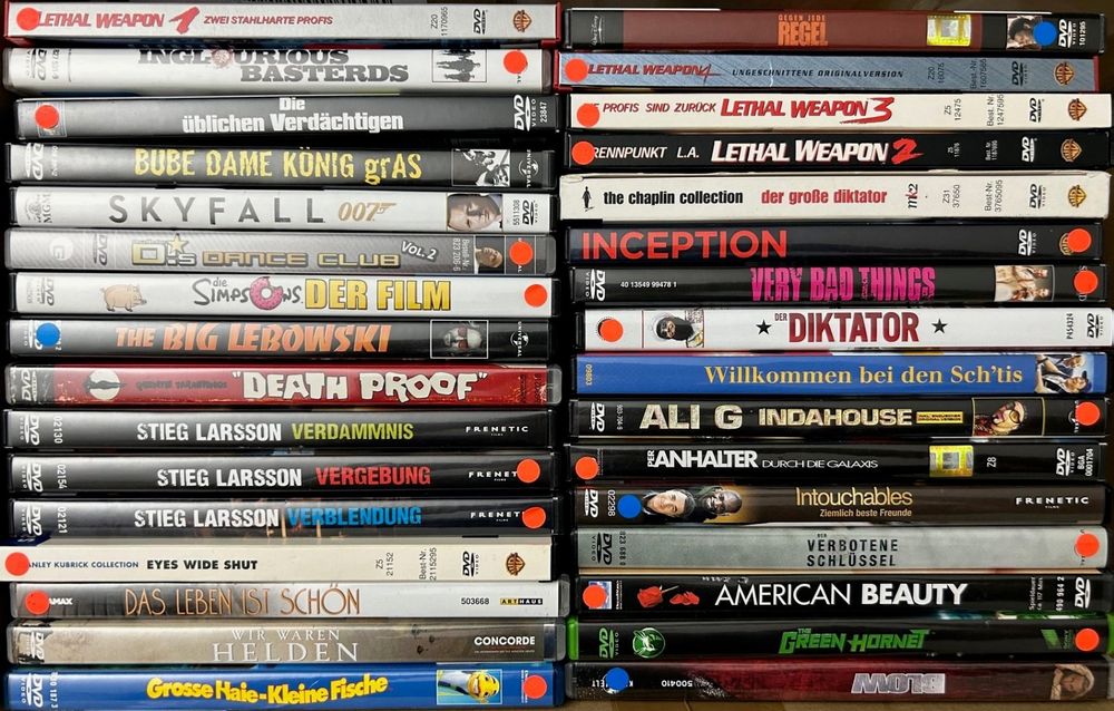 DVD-Sammlung, +/-70 Titel in einem Packet | Kaufen auf Ricardo