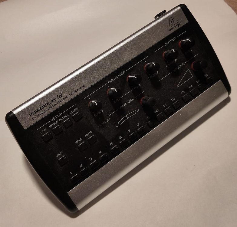 Behringer P16-M / 16-channel digital personal mixer | Kaufen auf Ricardo