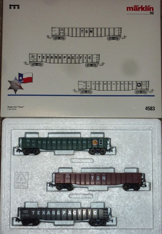 Märklin 4583 - Wagen Set "150 Jahre Texas 4" - Neu | Kaufen auf Ricardo