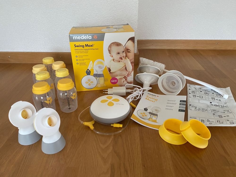 Medela Elektrische Doppel-Milchpumpe New Swing Maxi | Kaufen auf Ricardo