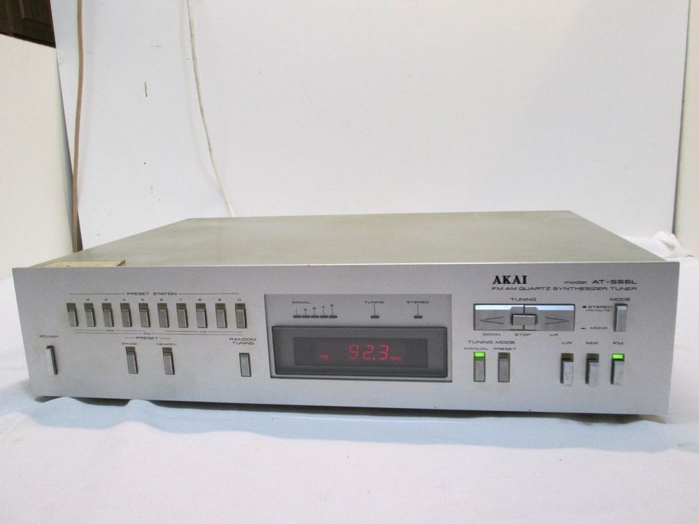 AKAI MODEL AT-S55L QUARTZ TUNER(421) (Gebraucht) in la Chaux-de-Fonds ...