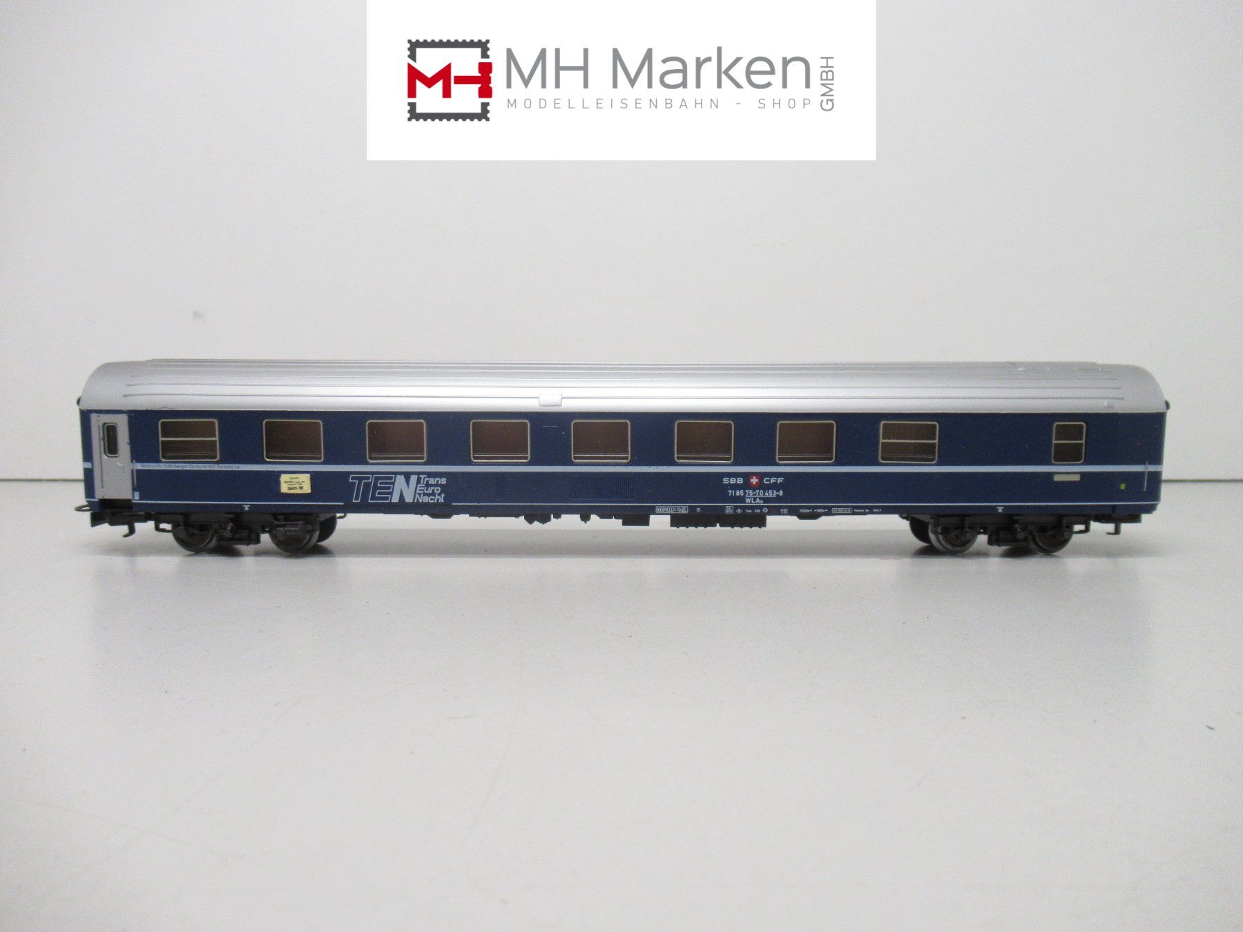 Märklin 4182 Schlafwagen Trans Euro Nacht SBB CFF FFS o.OVP (Gebraucht) in Basel für CHF 15 ...