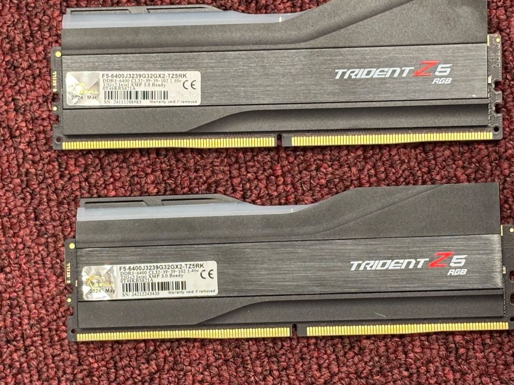 DDR5 Ram Trident 2x 32 GB 6400 MHz G.SKill (Gebraucht) in Saland für ...